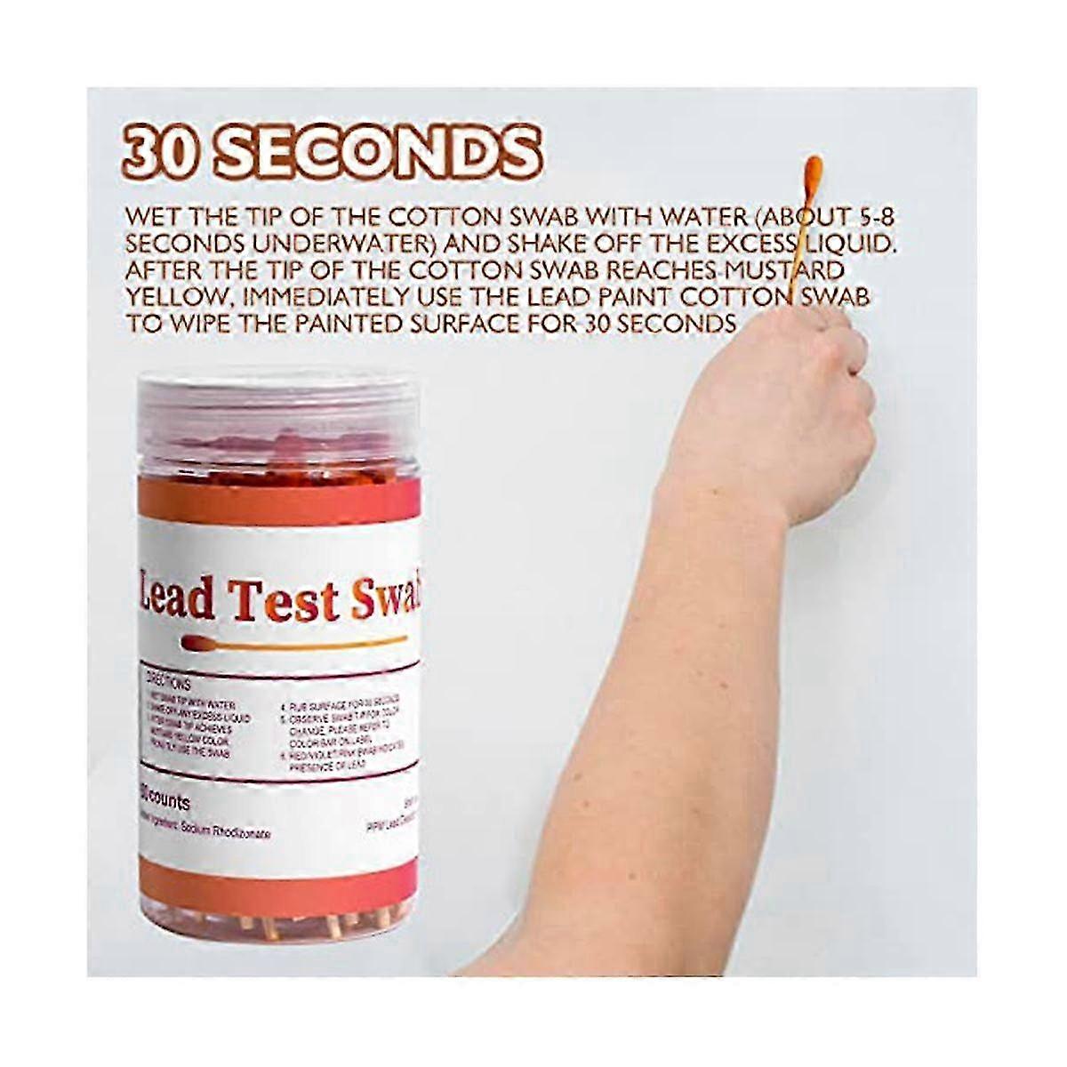 Lead Paint Test Swabs Kit: 60 Pcs Lead Test Kit Swabs, Home Lead Test ...