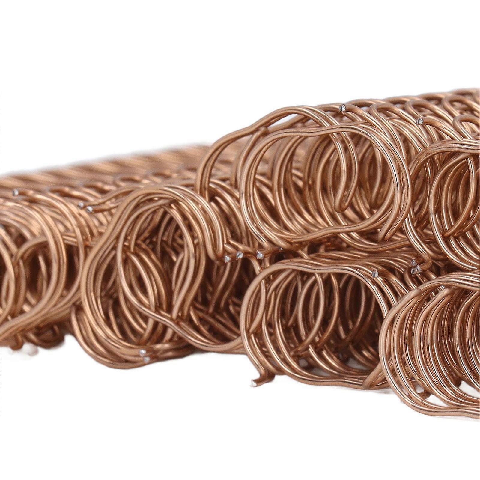 100Pcs Double Loop Wire Binding Spine 100 Sheet Capacity 3:1 Pitch 34 Loop 12.7mm Diameter Set ...