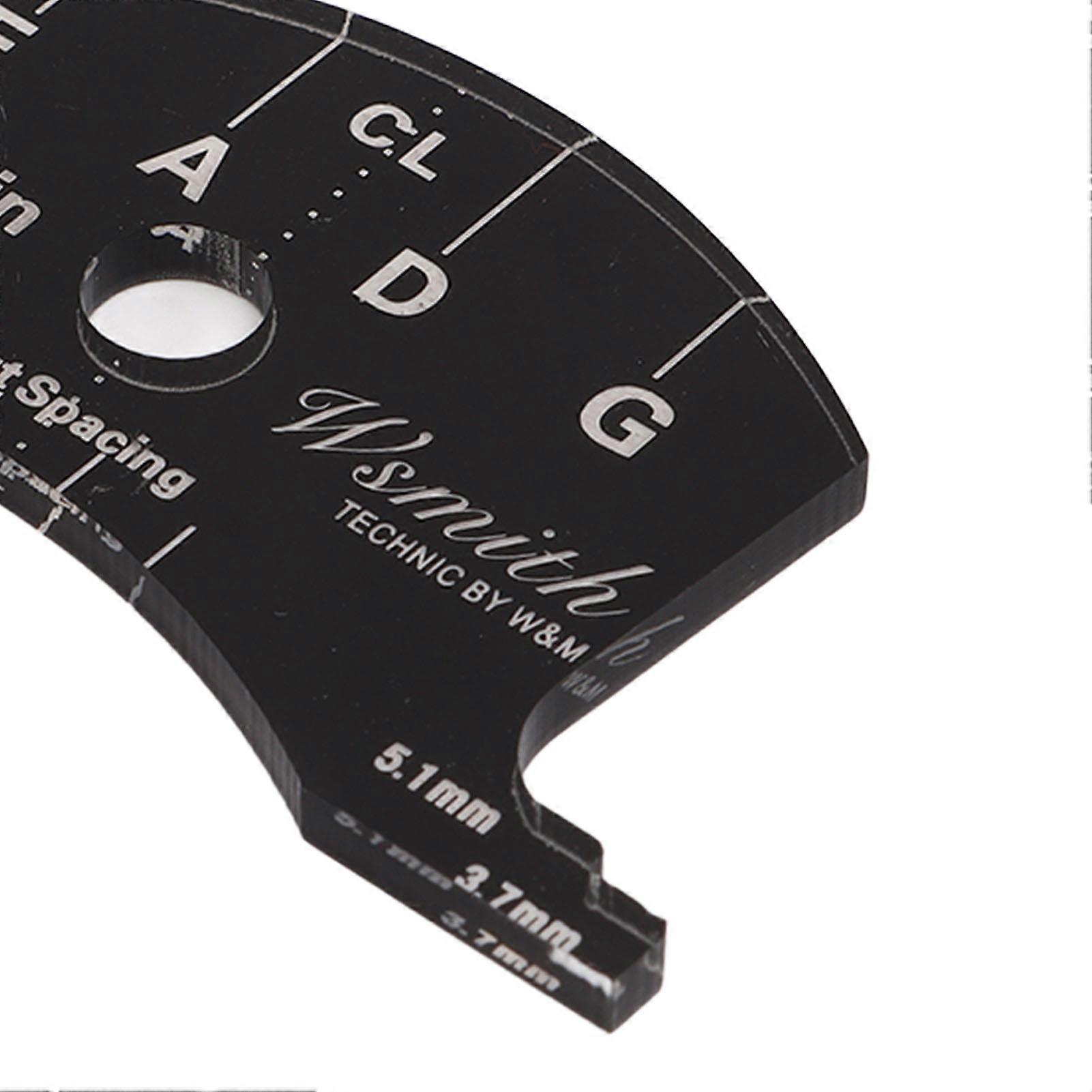 Violin Bridge Reference Tool Acrylic Accurate Violin Bridge Mold ...