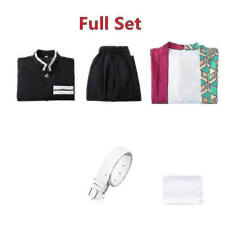 Anime Demon Slayer Kimetsu No Yaiba Kimono Uniform Tomioka Giyuu ...
