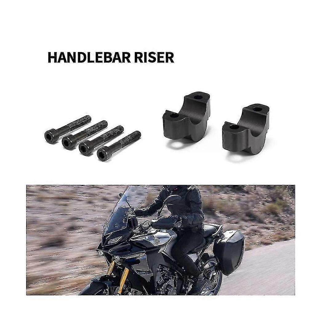 Motorcycle Handlebar Risers Clamp Mounting Mount Riser For Tracer9 ...