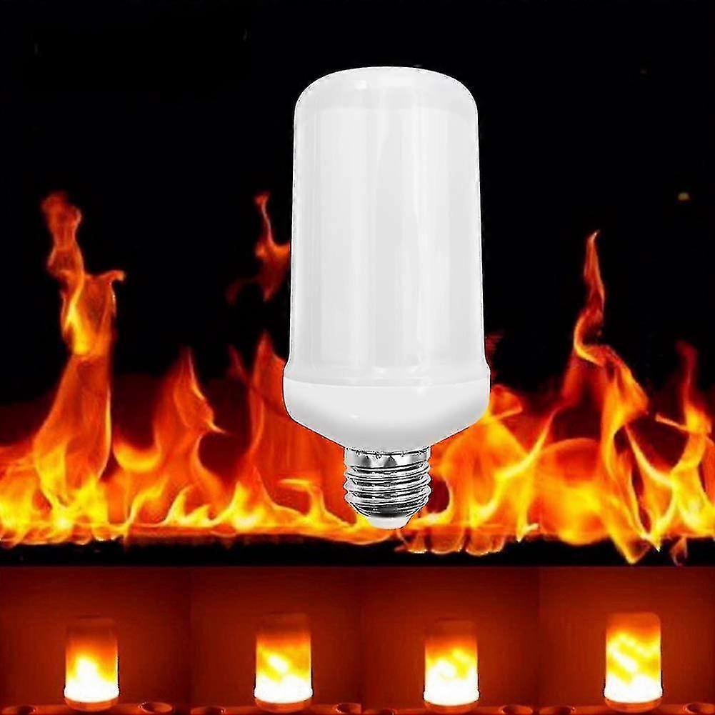 Led Flame Flame Light Bulb Flame Lamp 9w E27 Base Flickering Flame ...