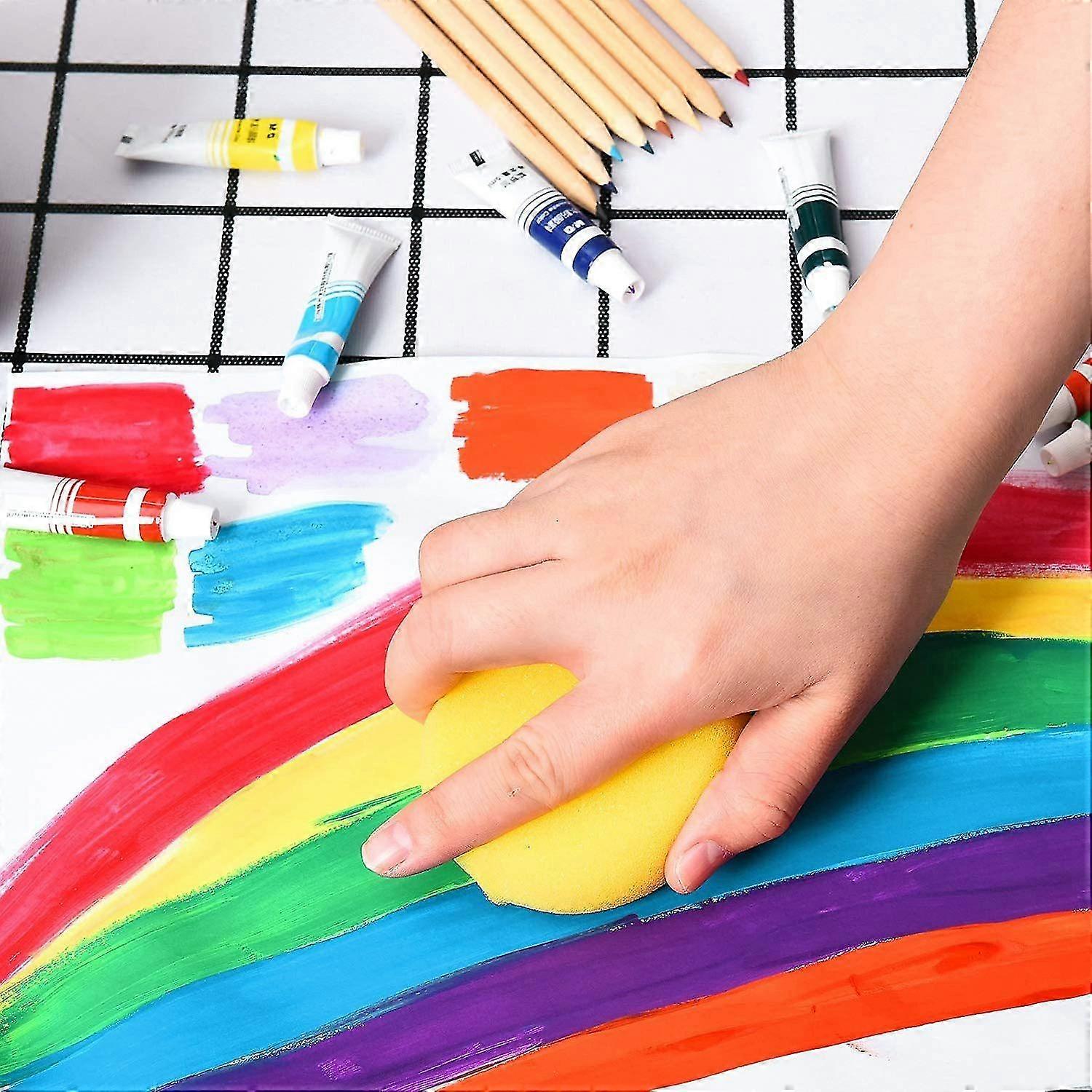 25 Pcs Painting Sponge, Artist Sponge For Watercolor, Crafts, Pottery ...