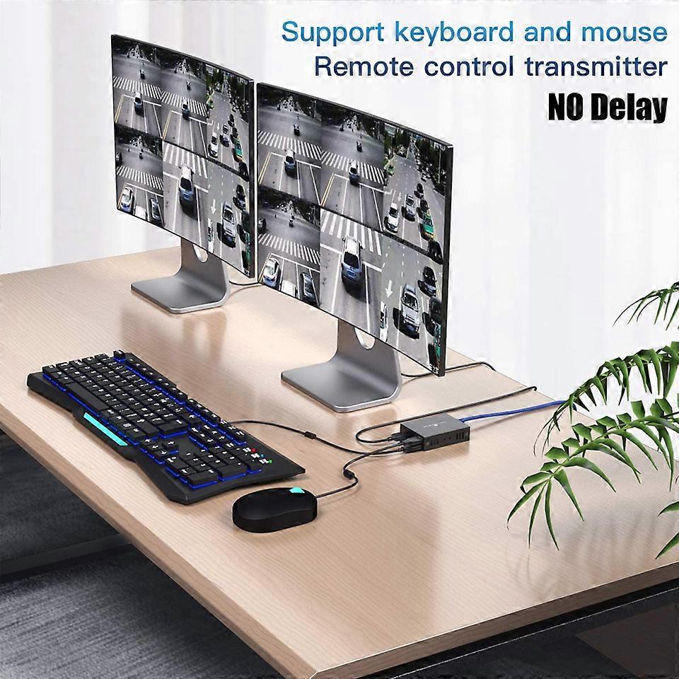 200m IP Network VGA KVM Extender RJ45 VGA Extender USB Over Cat5 Cat5e ...