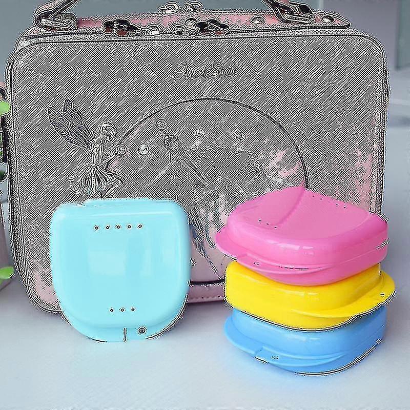 Retainer Case,dental Orthodontic Retainer Case Box For Denture ...