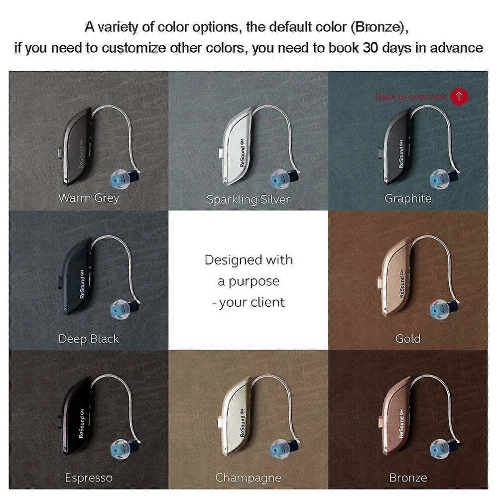 Resound ONE RT761-DRWC Rechargeable RIC hearing aid | Fruugo AU