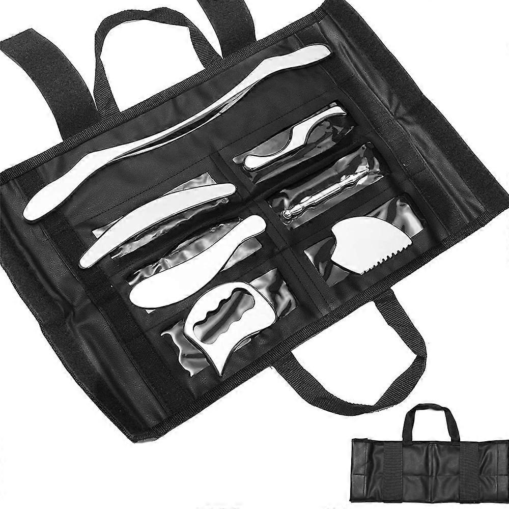 7PCS IASTM Stainless Steel Gua Sha Scraping Tools Muscle Scraper For ...