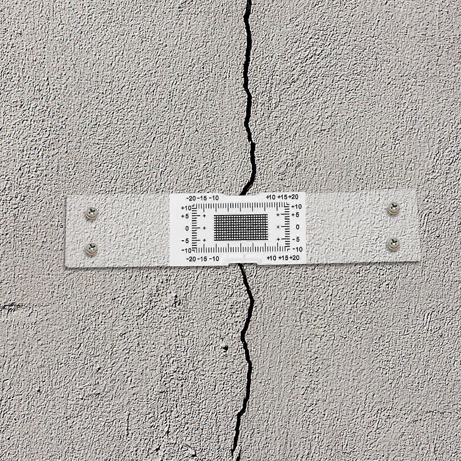Crack Measuring Ruler Crack Width Ruler Architectural Ruler Crack Gaps ...