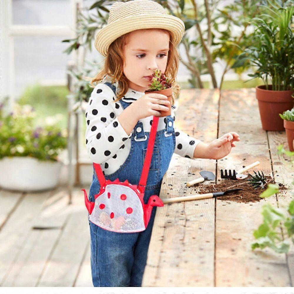 Children's baby dinosaur shape beach toy storage net bag shell storage ...