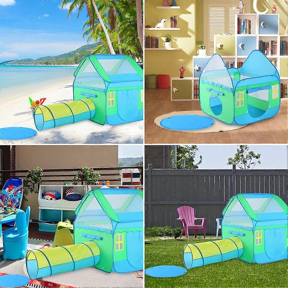 Large Kids Play Tent, Vbestlife Children Pop-Up Playhouse Tent (3pc ...