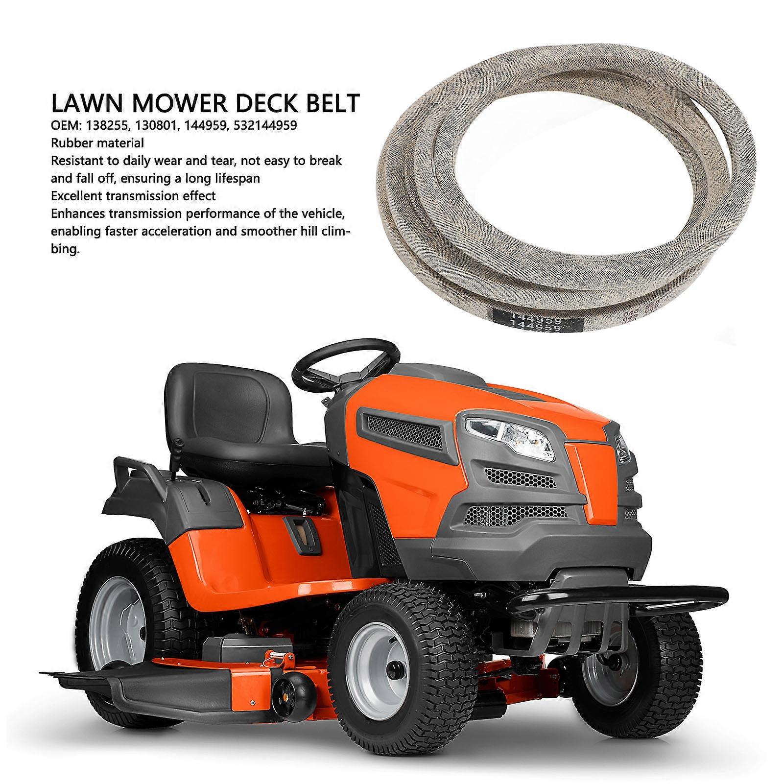 1/2 X 95.5 Inch Mower Deck Belt 144959 Riding Lawn Mower Drive Belt ...