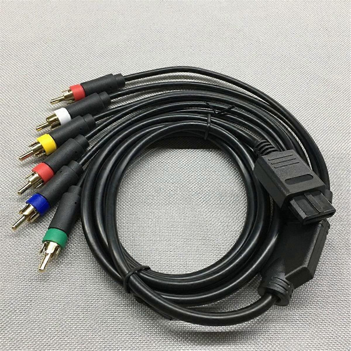 RGB/RGBS Cable for N64 SFC SNES NGC Video Consoles Composite Cable ...