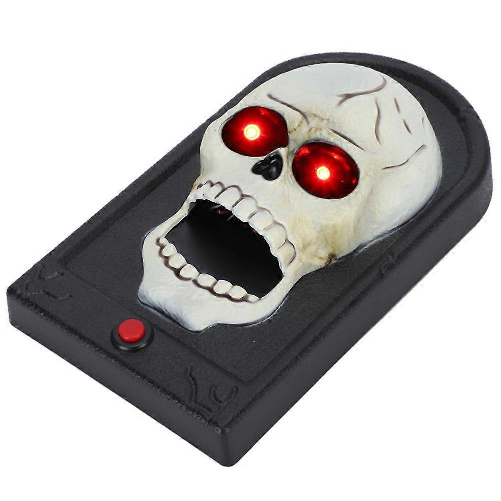 Halloween Creepy Skull Door Bell Haunted House Theme Party Door Bell ...