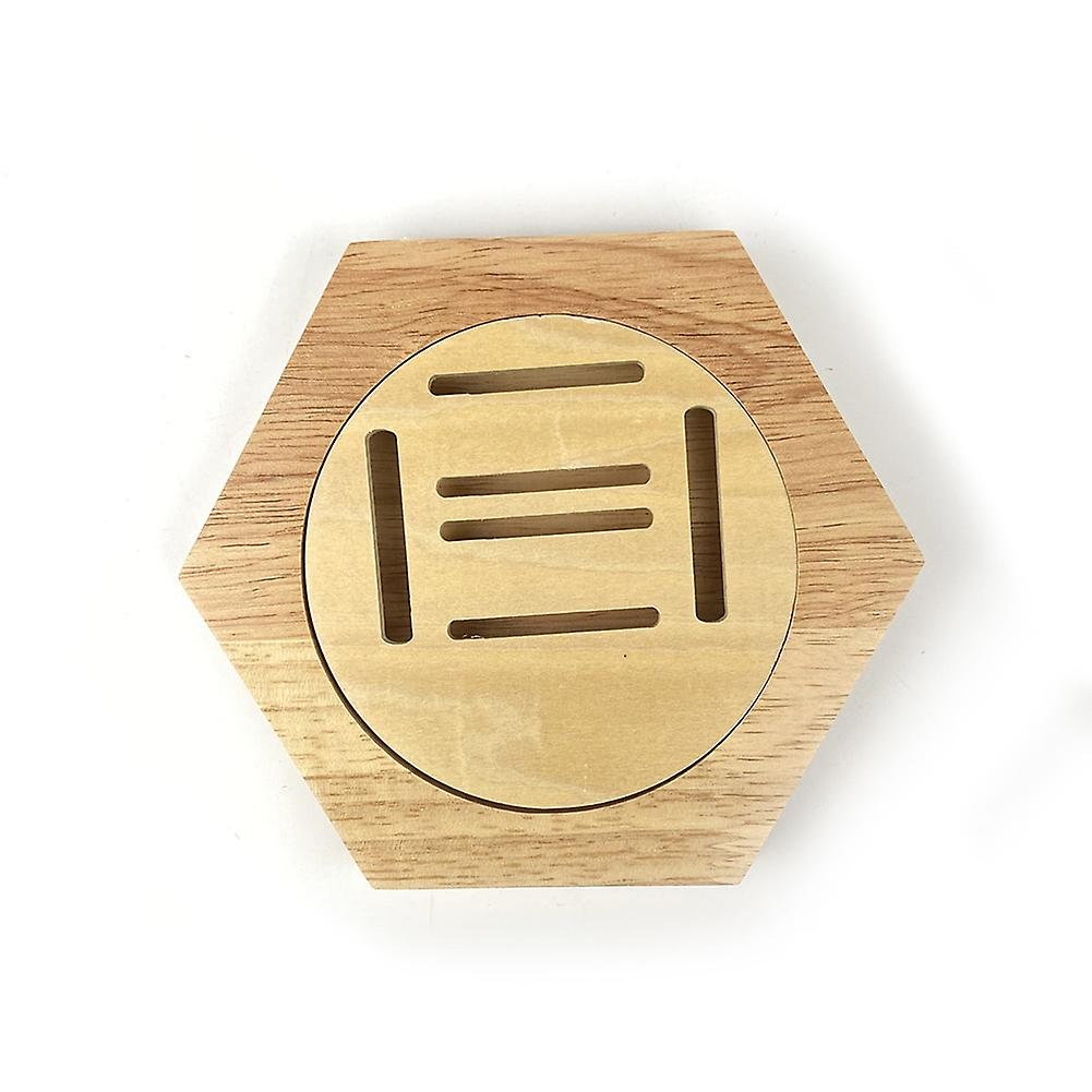 Medal Display Stand Water Drop-shaped Wooden Medal Rack Honeycomb ...