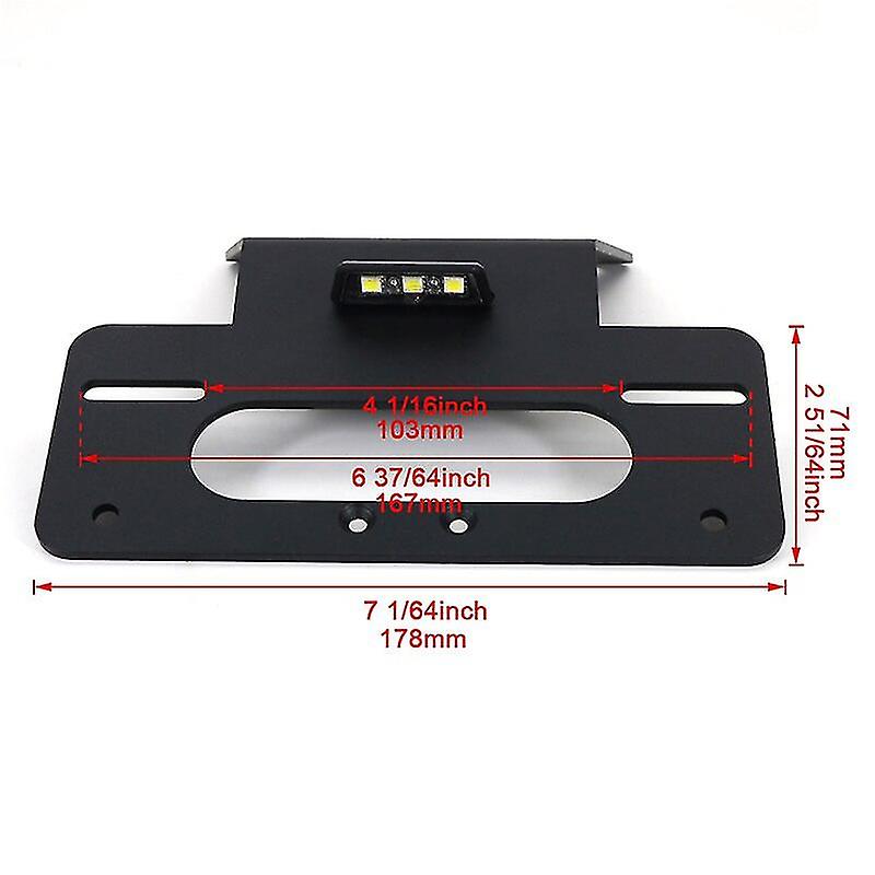 Fit For Honda Monkey 125 2018 2019 2020 2021 2022 Motorcycle License ...