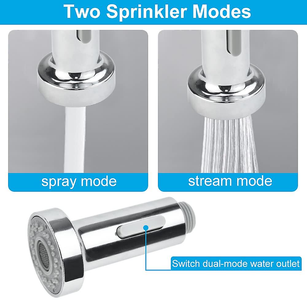 Kitchen Tap Spray Head Replacement Part- 2 Function Pull Out Faucet ...