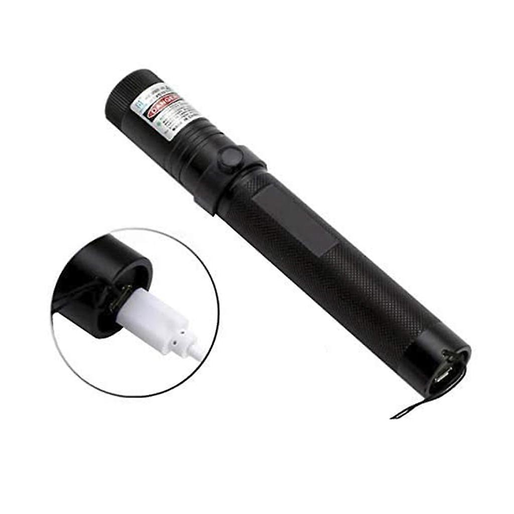 USB Green Light Pointer Presentation Projector Pen Handheld Flashlight ...