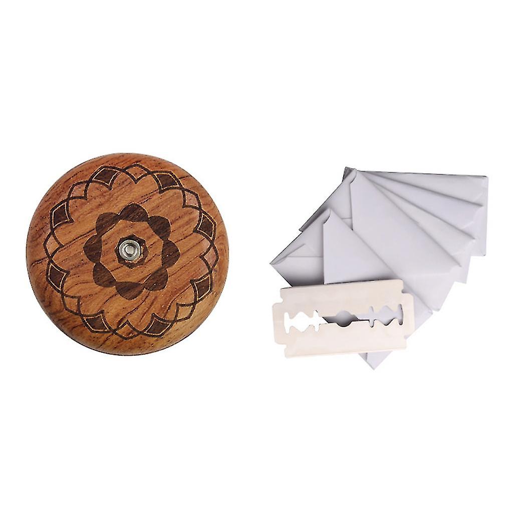 Wooden Bread Knife Razor Cutter With Storage Bag Round Bread Lame Dough ...