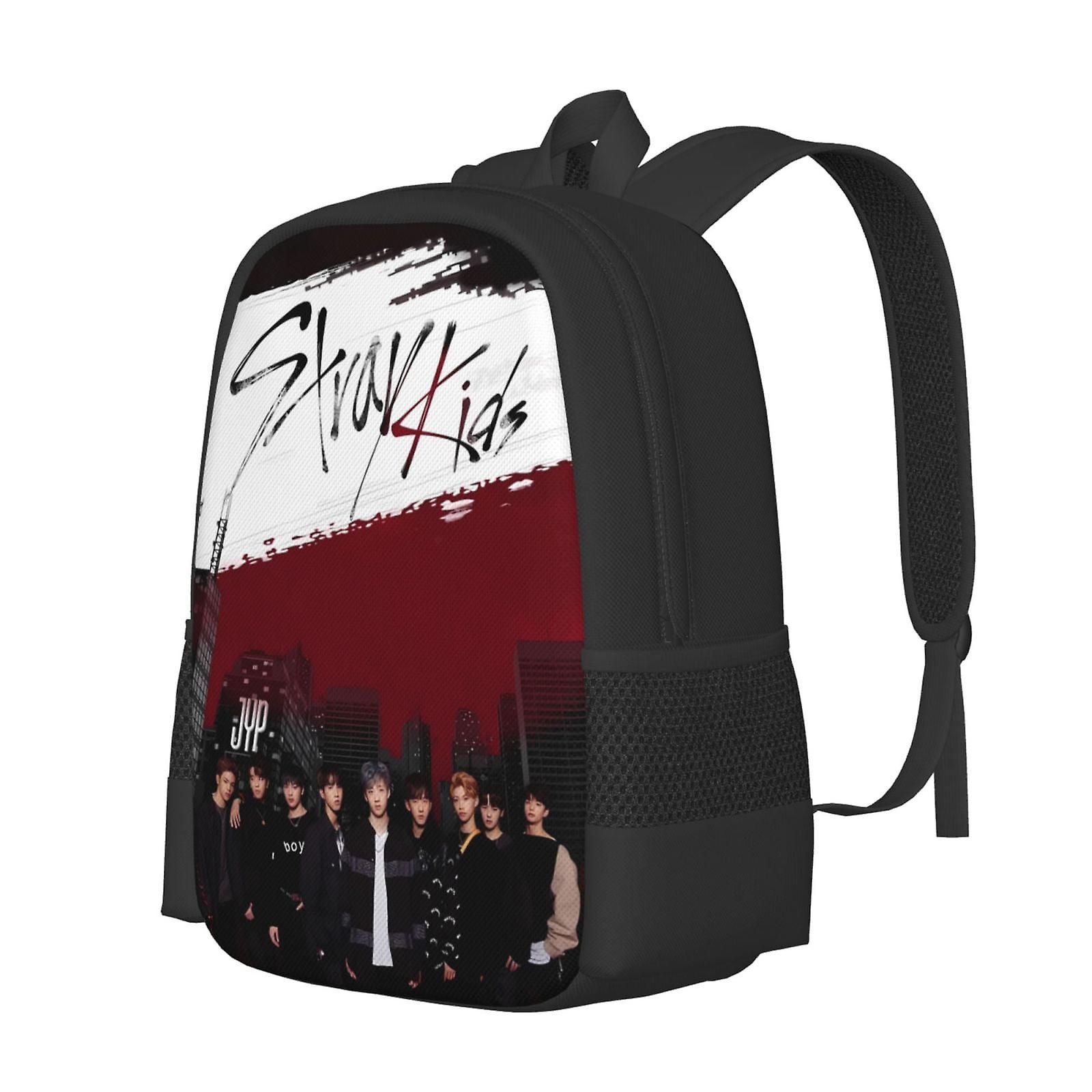 Kpop Stray Kids Backpack,3d Print Laptop Backpack Lightweight Casual ...