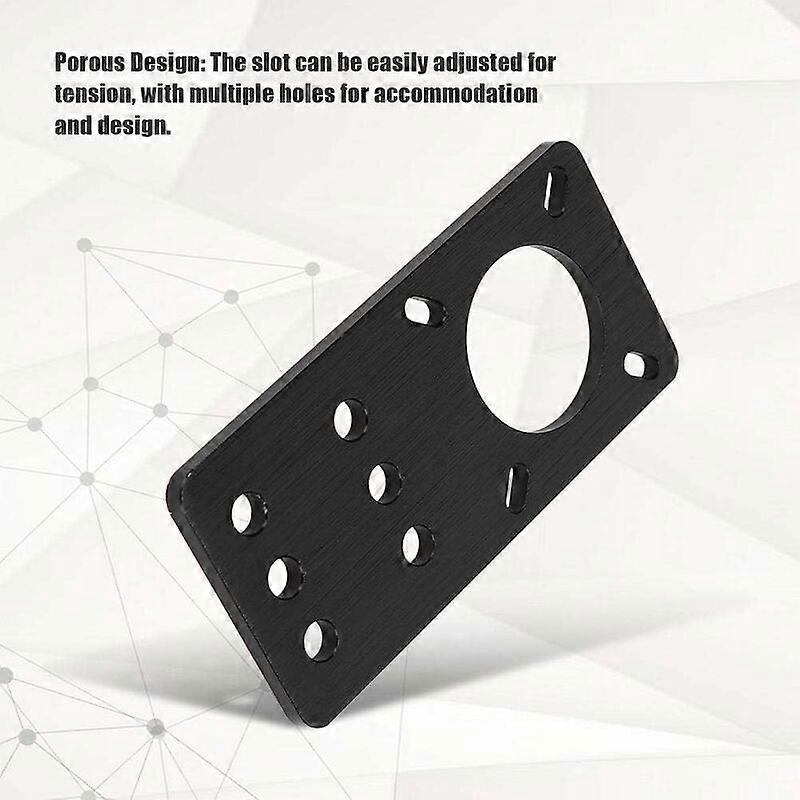 Motor Mounting Plate Anodized Aluminum Stepper Motor Mounting Plate 3D ...