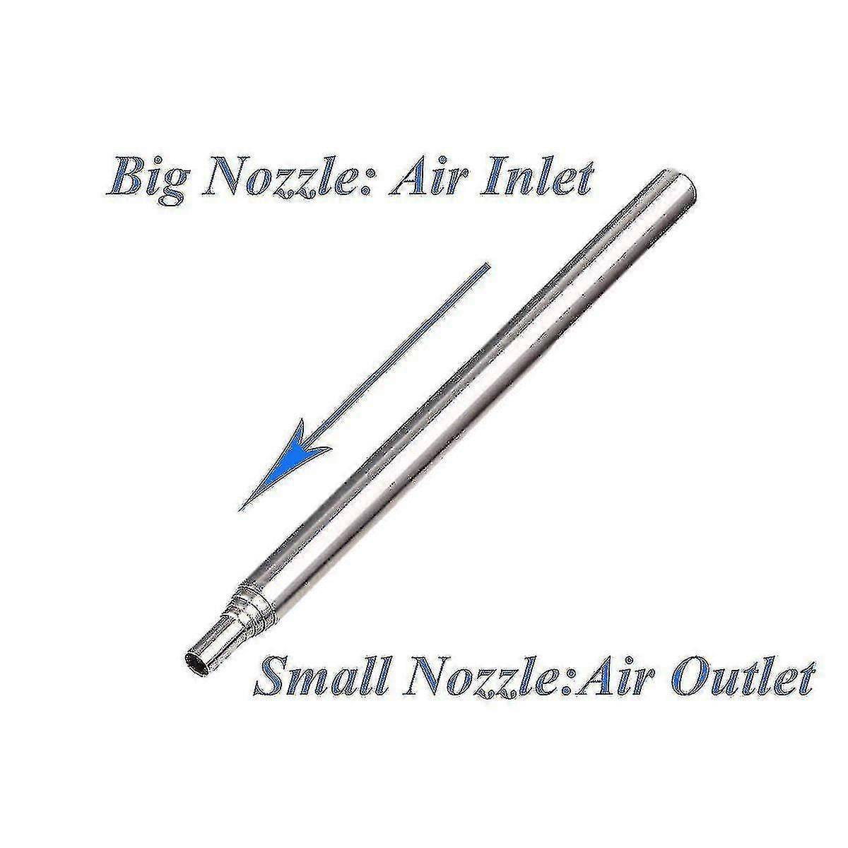 6 Pieces Collapsible Stainless Steel Fire Bellow, Collapsible Outdoor ...