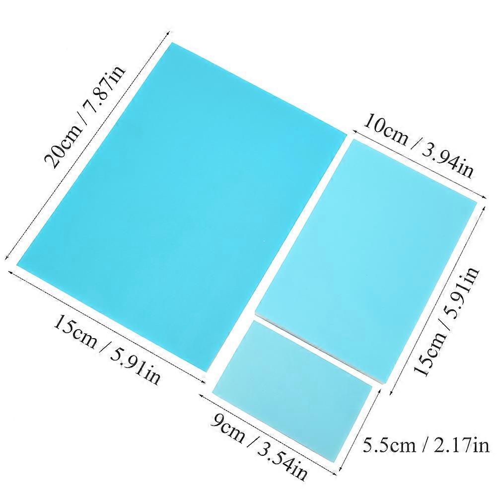 Triple Layered Rubber Block Stamping Engraving Carving Block PVC Rubber ...