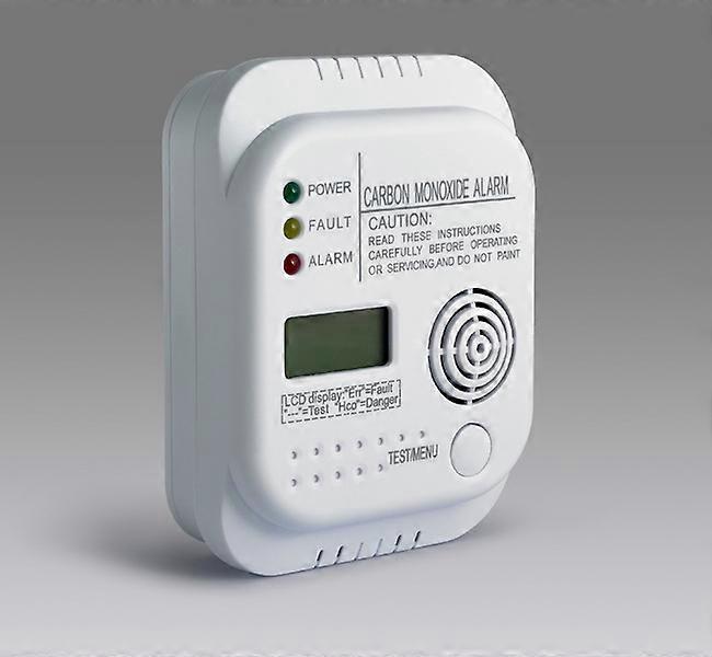 Carbon Monoxide Detector, Battery Powered, Gas Detector with Display ...