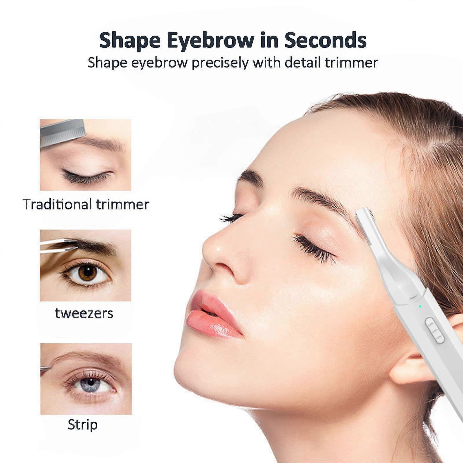 Eyebrow Hair Removal-Electric Painless Razors- Facial Hair Removal for ...