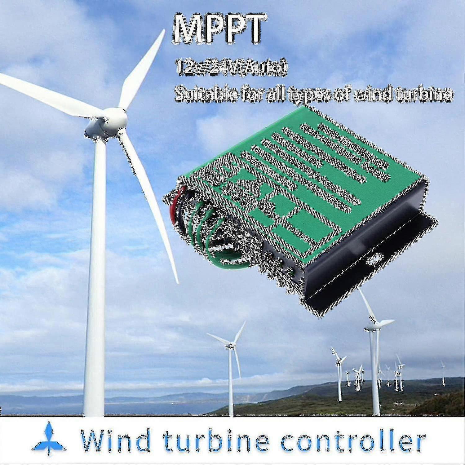Mppt Charge Controller,wind Power Generator Controller With Led Display ...