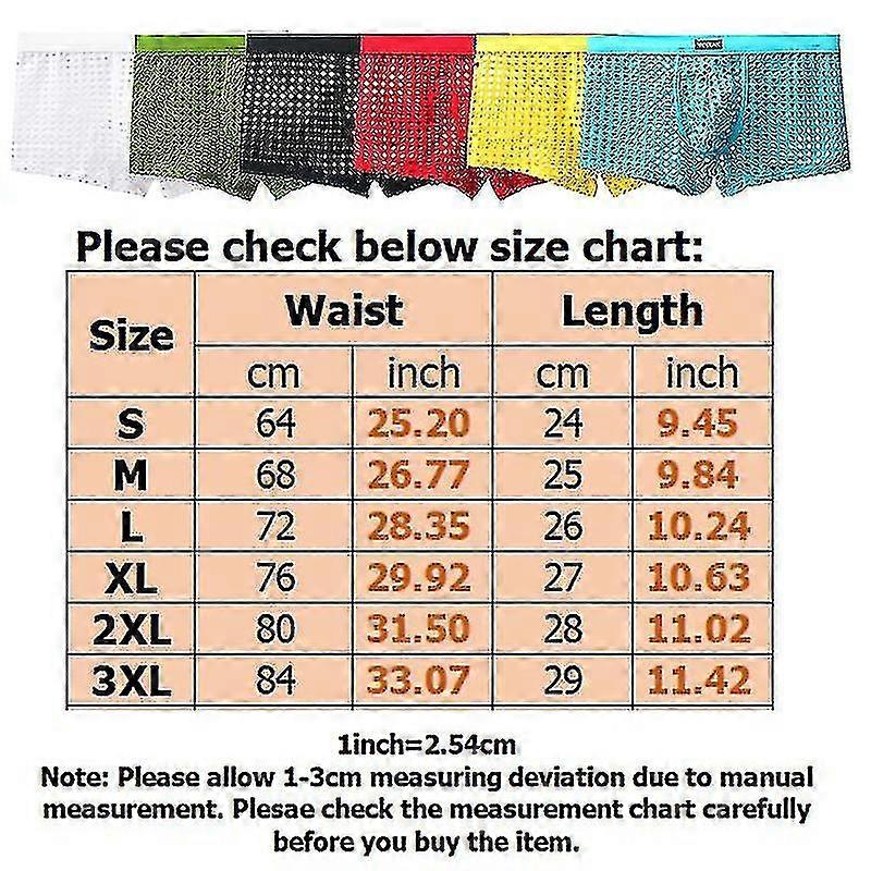 Mens Fishnet Underwear See Through Boxer Briefs Mesh Hollow Lingerie ...