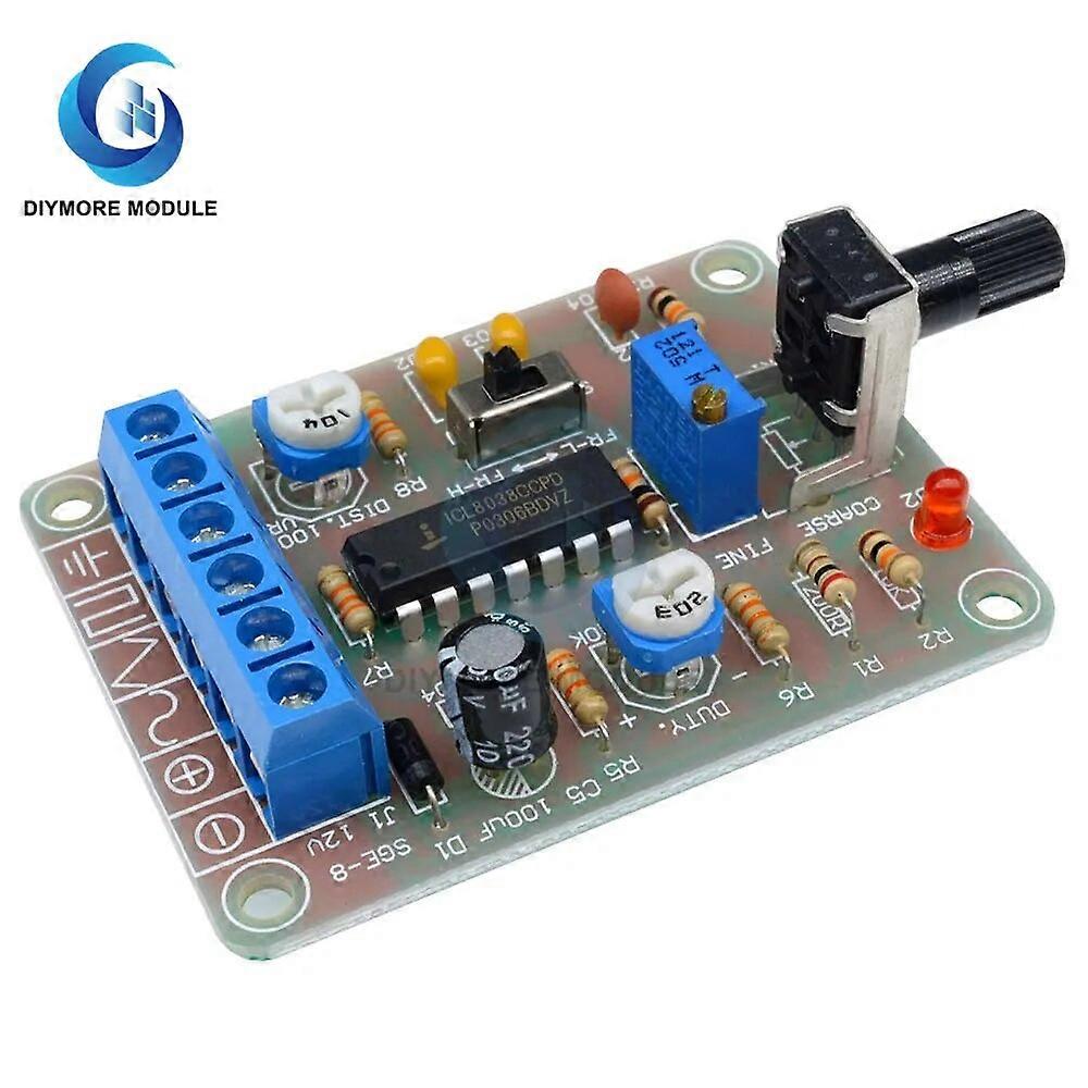 ICL8038 Function Signal Generator Module Sine Square Triangle Wave Form ...
