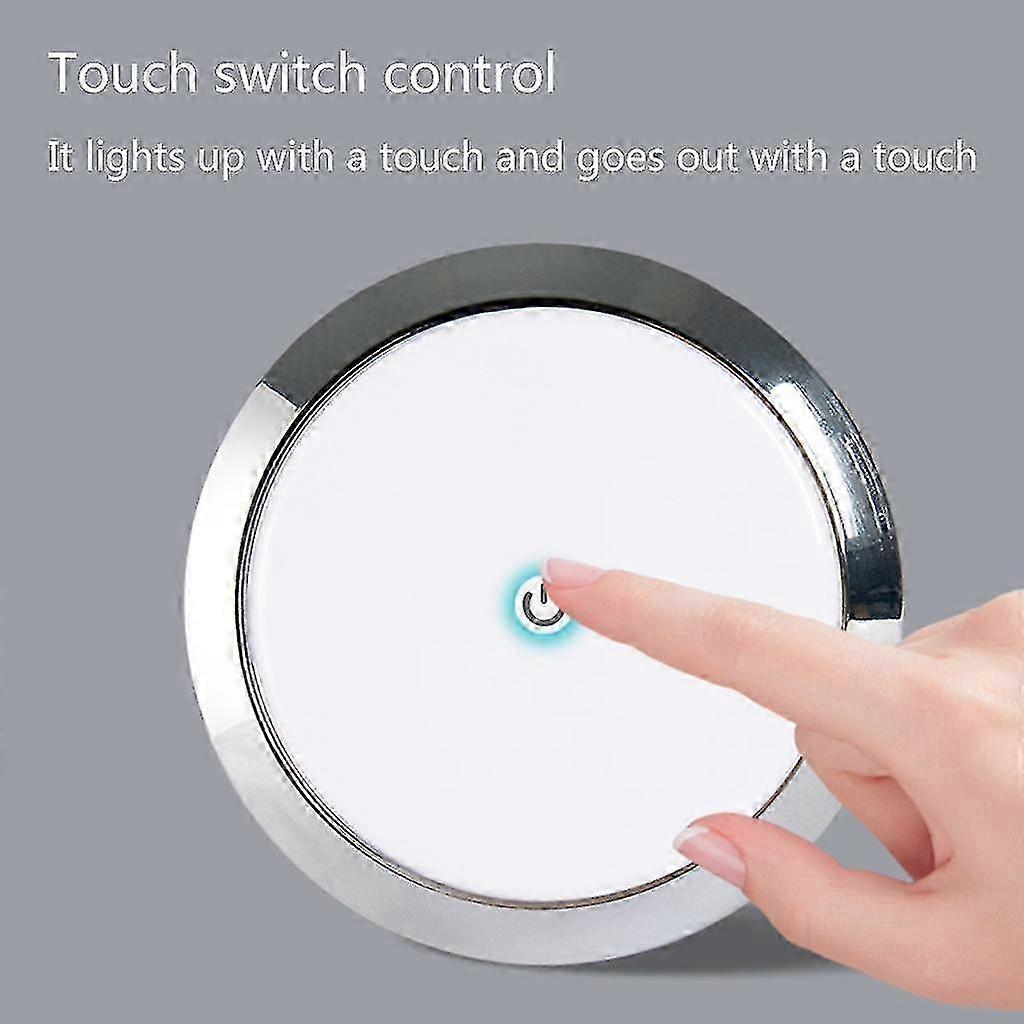 SurfaceMount LED Ceiling Downlight 12V/24V Touch Switch Puck Lamp Dome ...