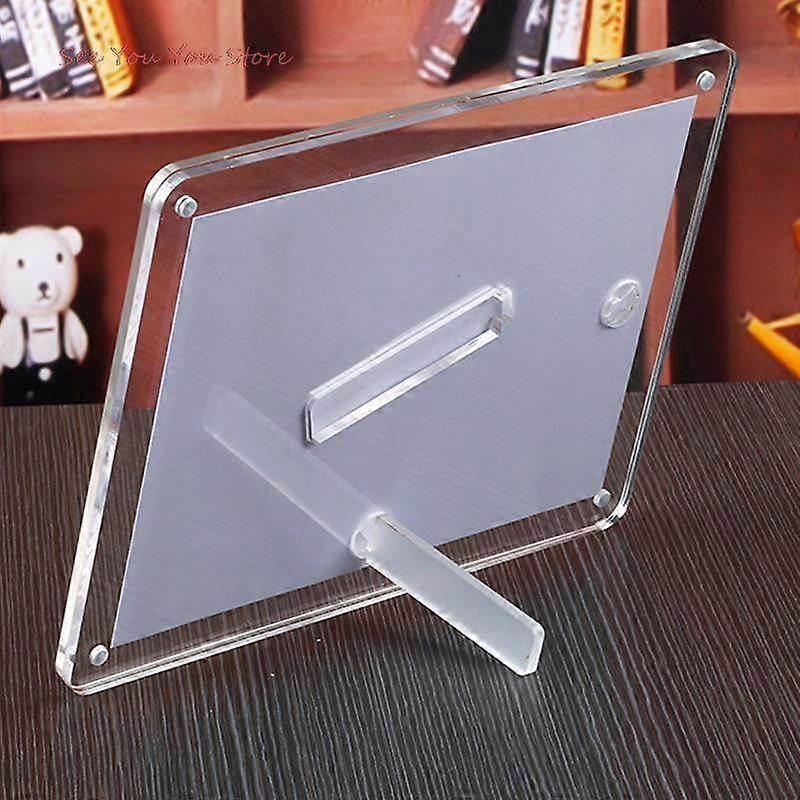 Minimalist Picture Frame Acrylic Glass Photo Frame with Magnetic ...