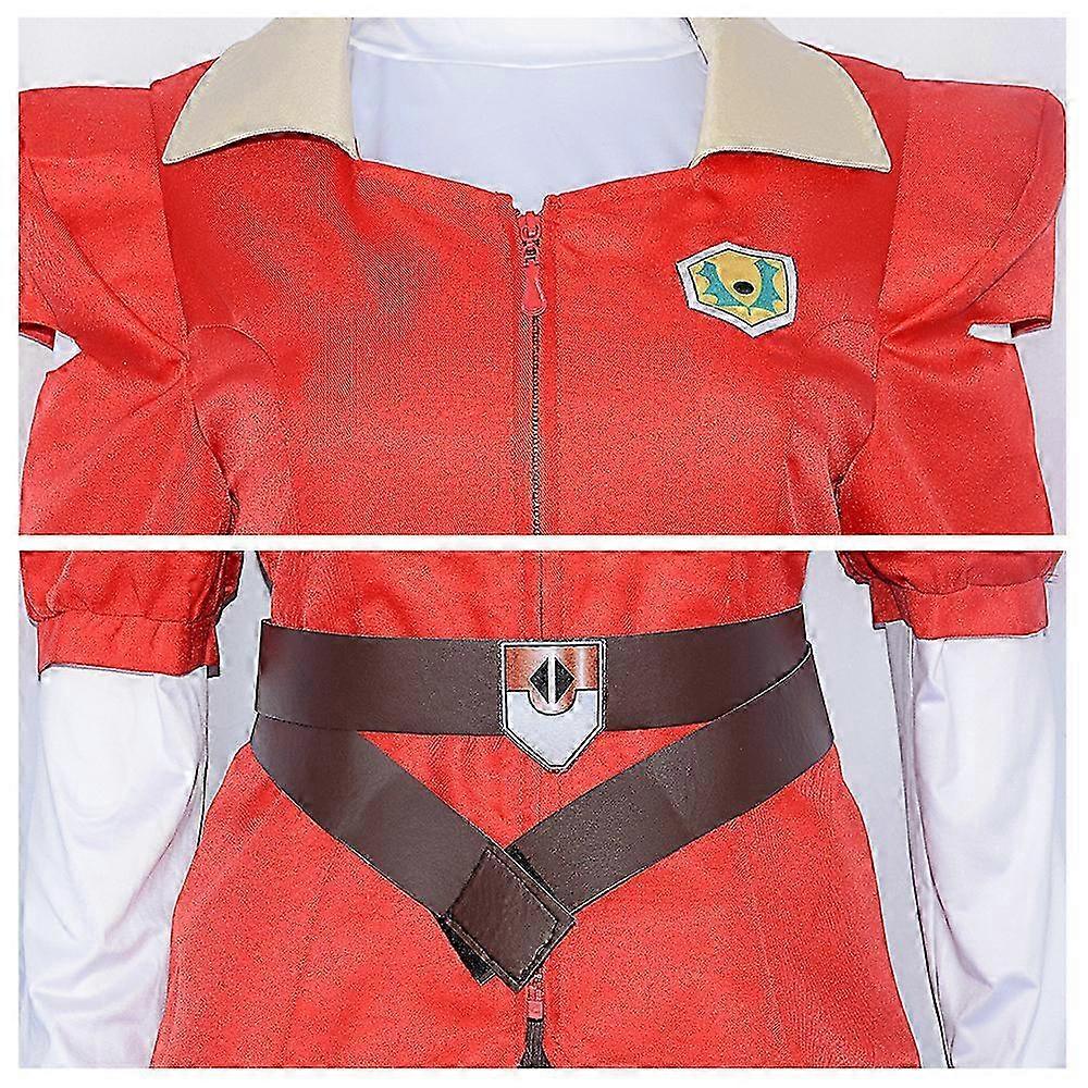 2024 Anime She-Ra Cosplay the Princesses of Power Adora Red Uniform Red ...
