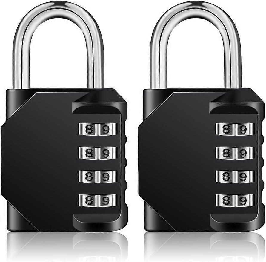 Locker Combination Padlock 4 Digit Combination Padlock for Sports ...