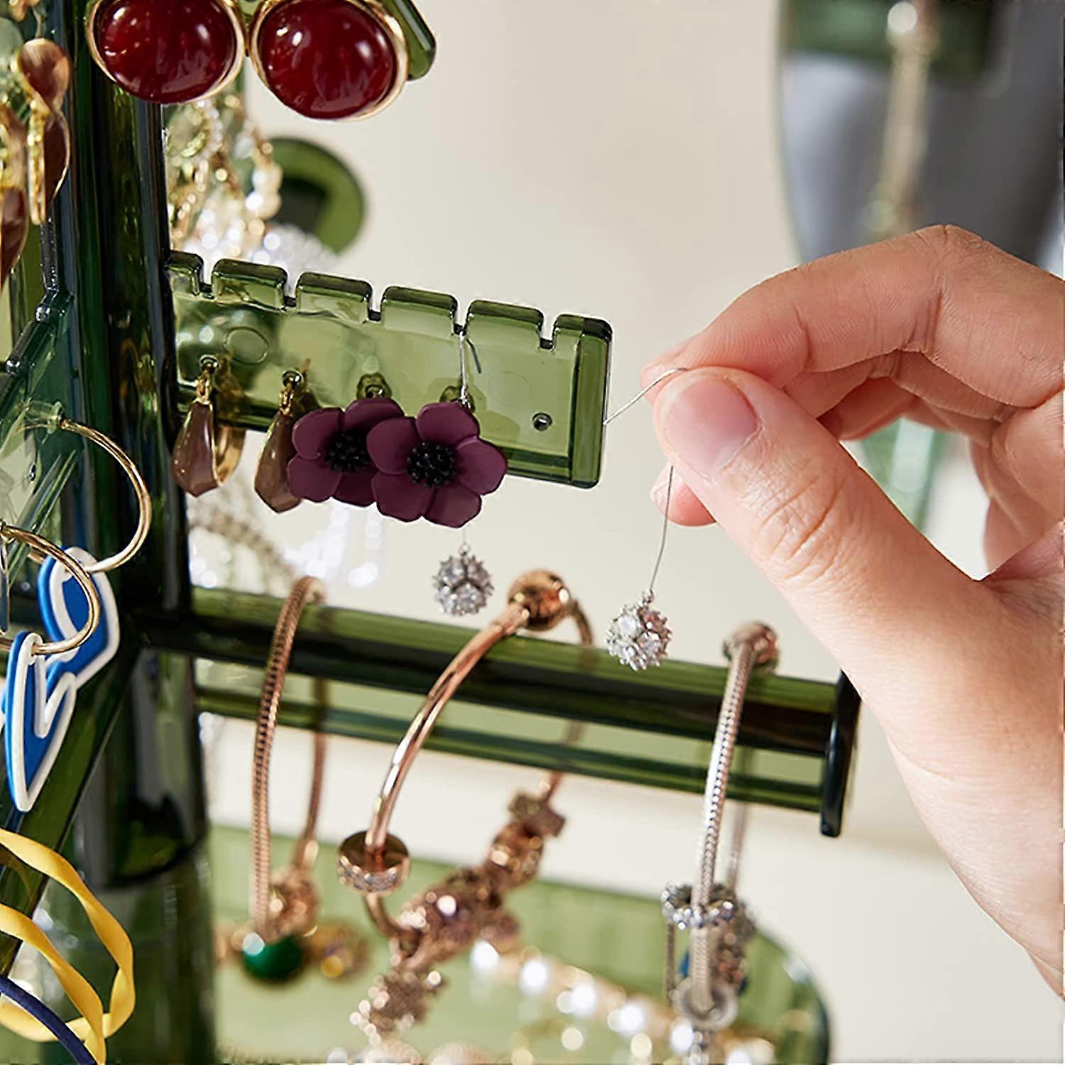 Plastic Jewelry Storage Rack,Acrylic Bracelet Necklace Bangle Jewelry ...