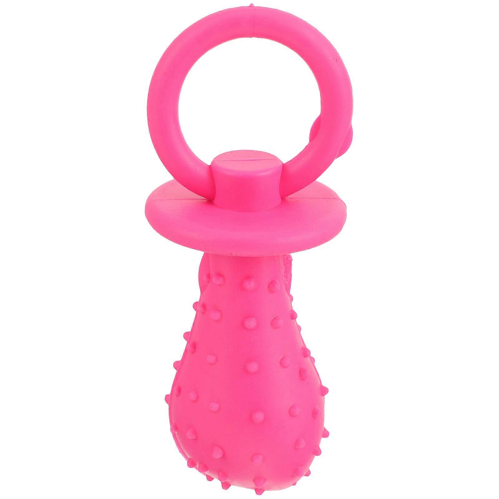 Pet Pacifier Toy Rubber Puppy Dog Cat Molar Pacifier Tooth Cleaning Toy ...