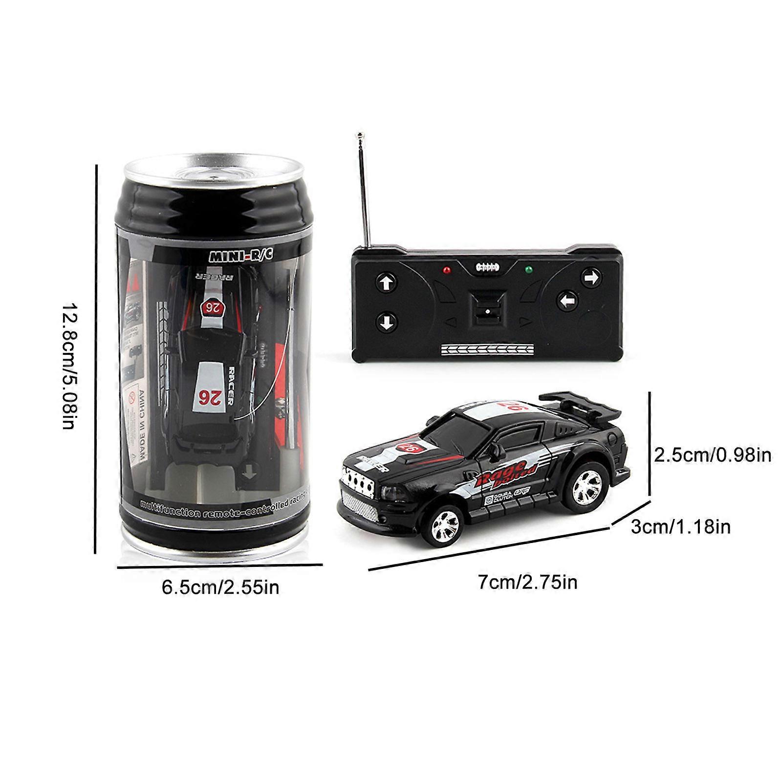 Remote Control Car with Roadblocks Mini Can Remote Control Car Coke ...
