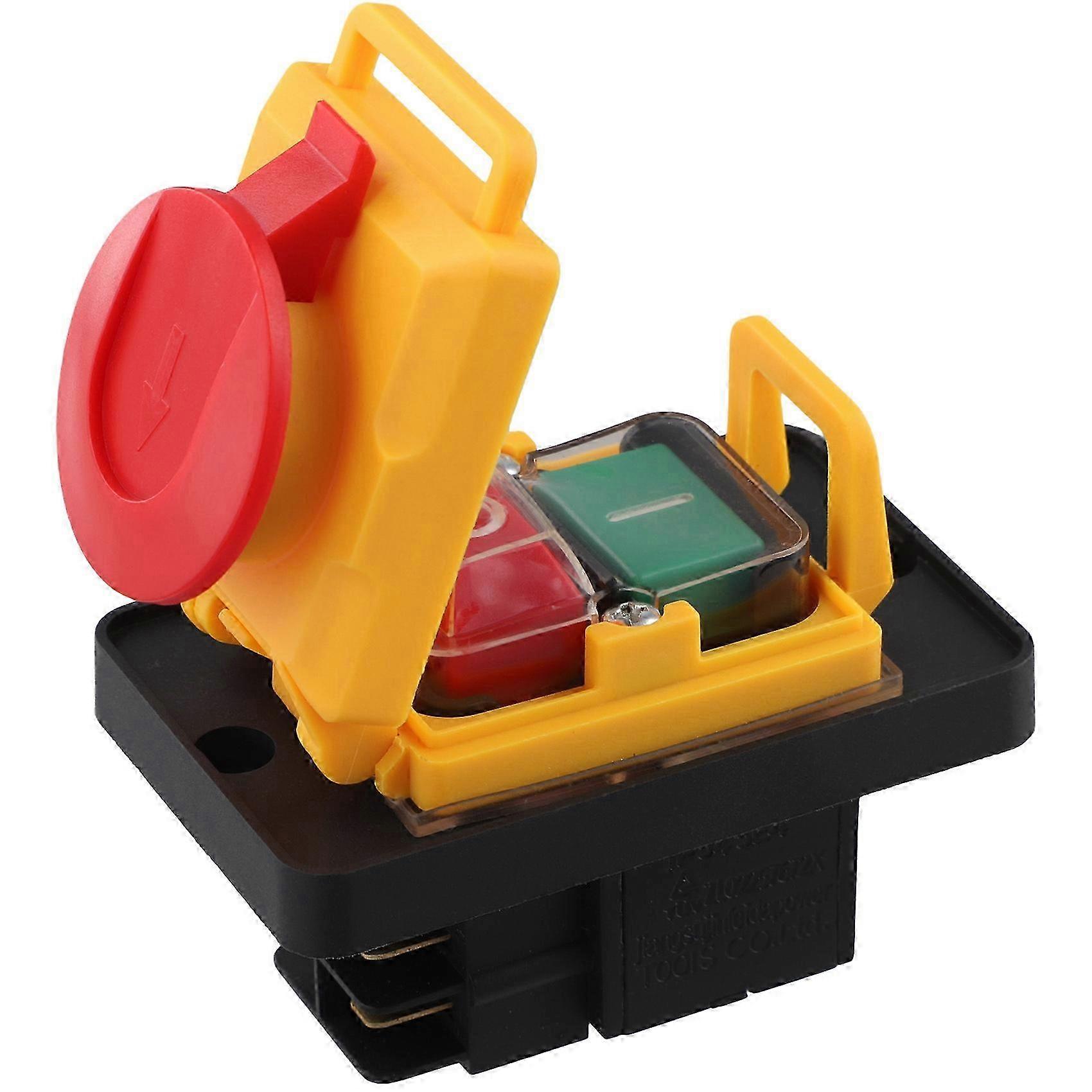 Electromagnetic Switch Magnetic Button Switch KJD12 16A 250V Power Tool ...