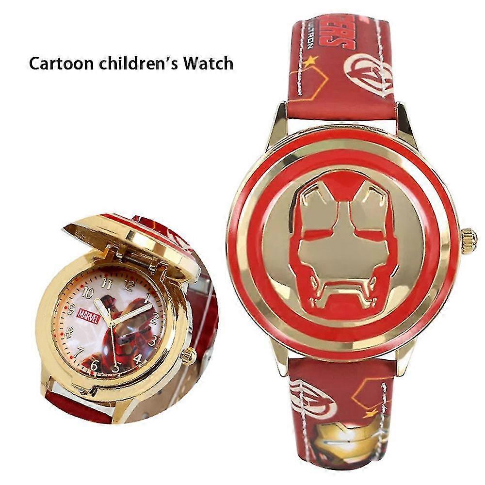 Super Hero Captain America Iron Man Marvel Avengers Kids Flip Case ...
