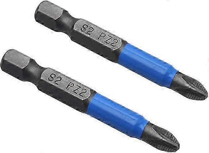 12pcs 50mm Screwdriver Bit Set PH1 PH2 PH3 PZ1 PZ2 PZ3 1/4" Hex Shank ...