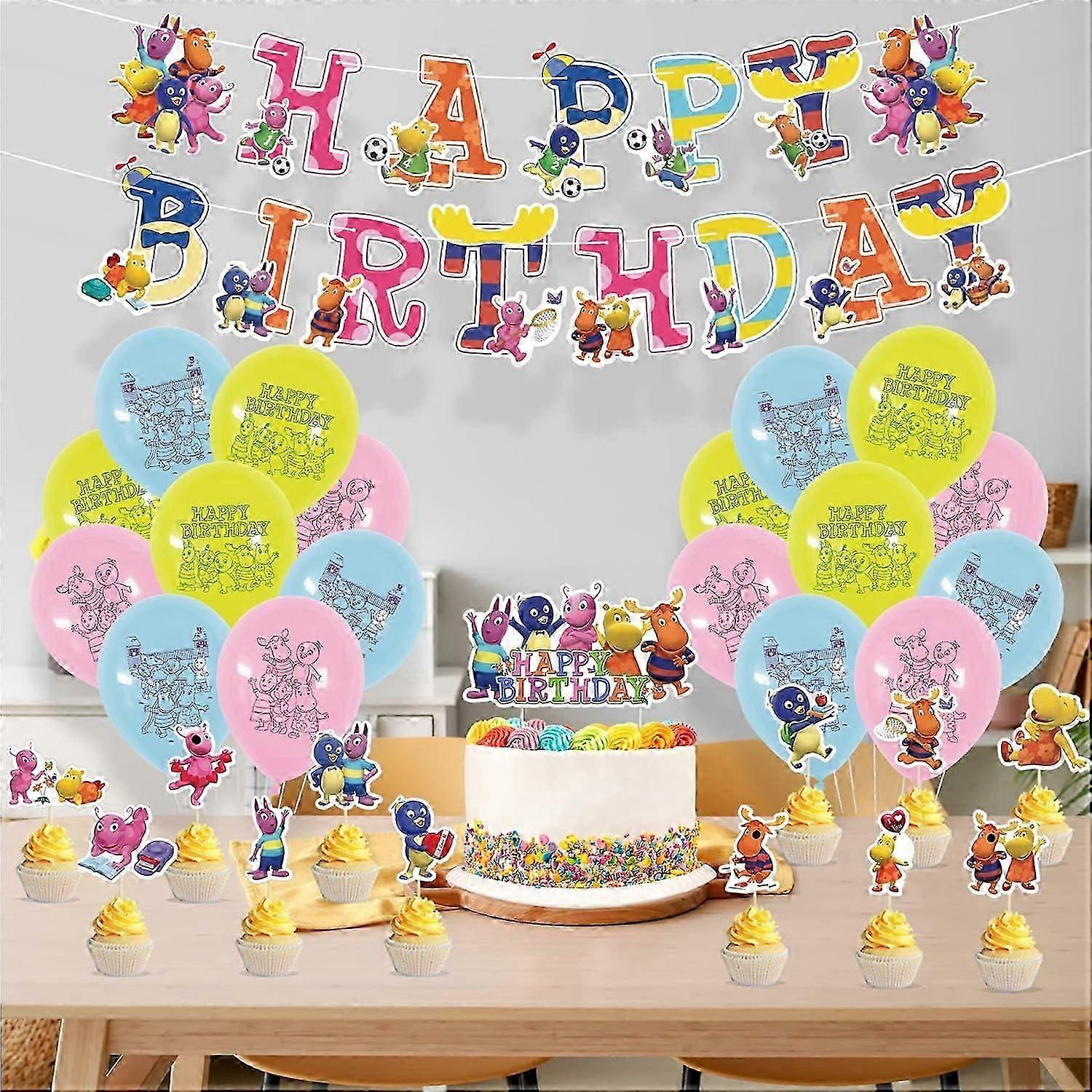 Backyardigans Birthday Party Decorations Backyardigans Party Supplies ...