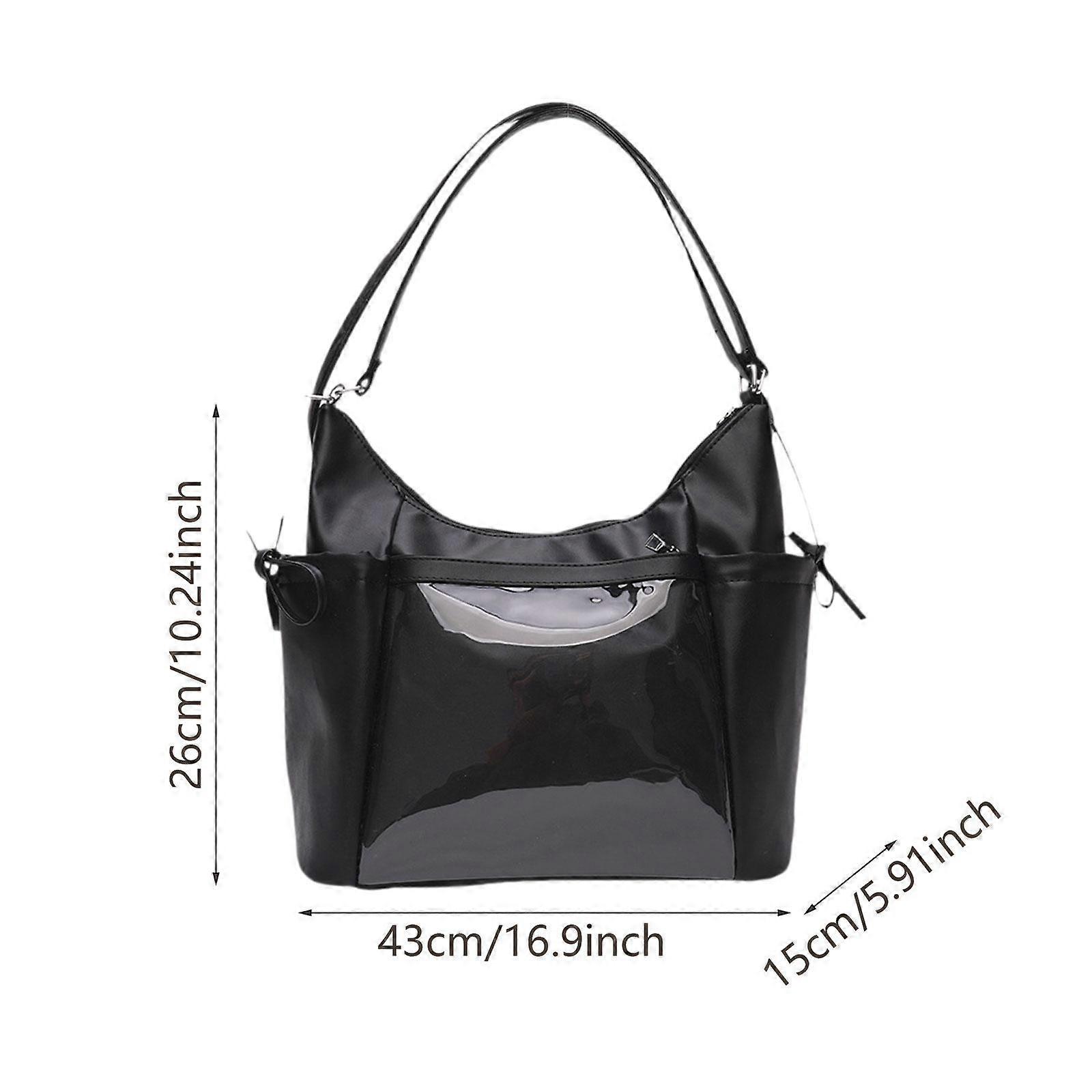 Ita Bag Uniform Bag DIY Multipurpose Transparent Purse Handbag Backpack ...