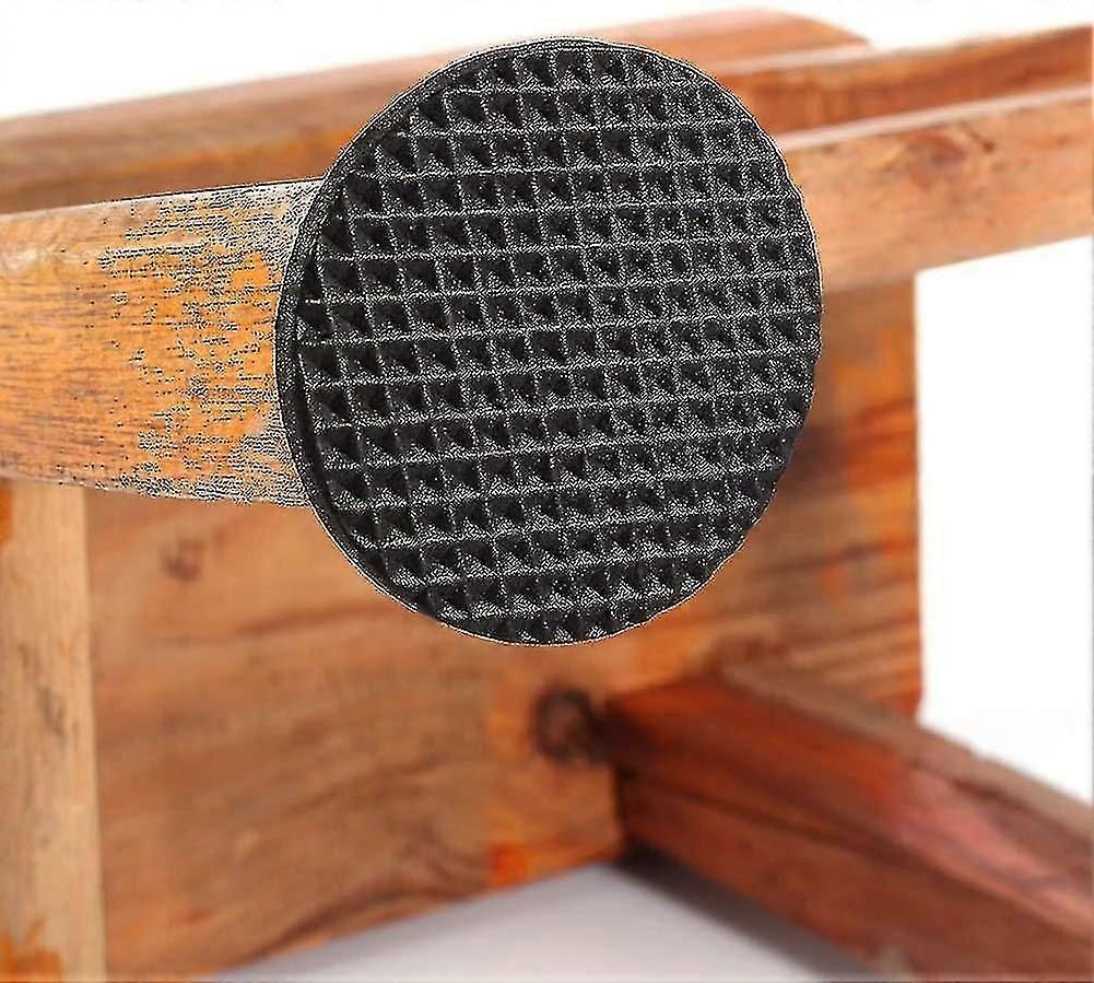 Non-slip Rubber Feet Pads Circular Black Self-adhesive Furniture ...