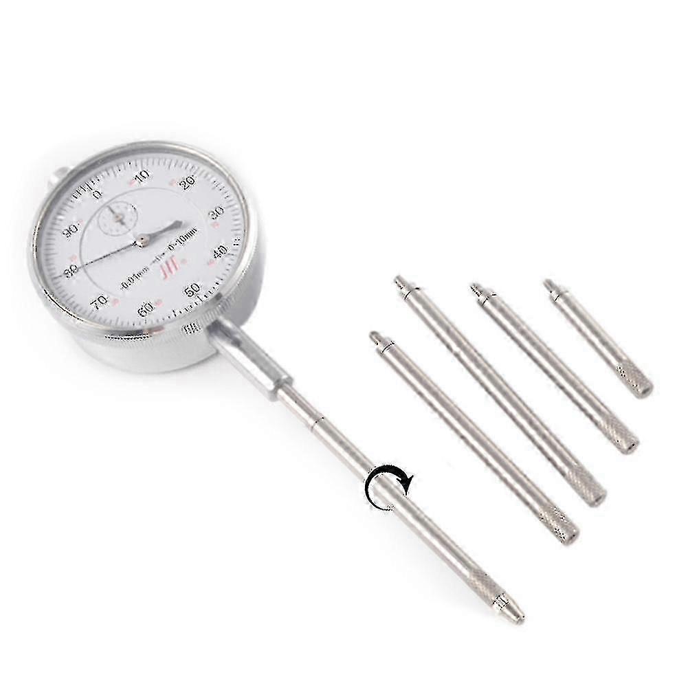 Digital Dial Gauge with 5 Steel Extension Rods M2.5 20-40-60-80-100mm ...