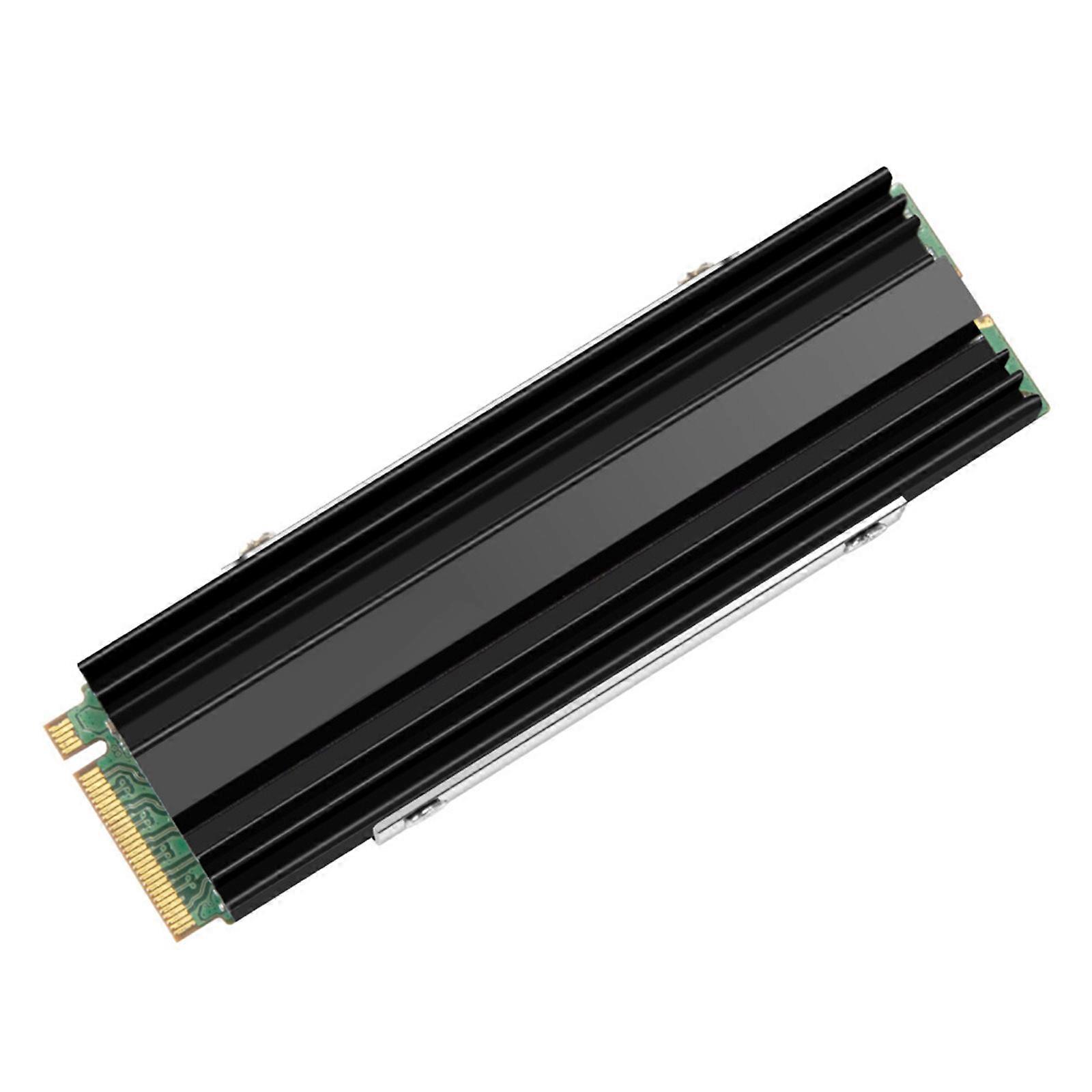 M.2 SSD Heatsink Thermal Pad Heatsink Aluminium Cooling with Silicone ...