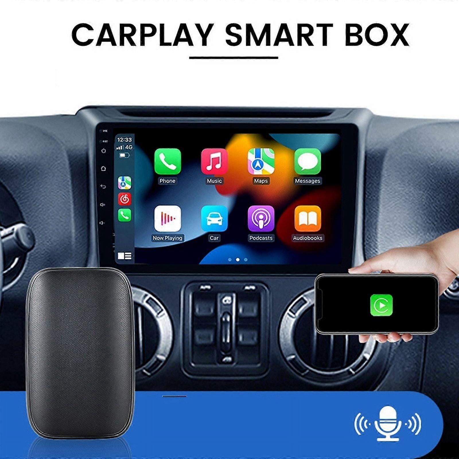 Carplay Ai Box Wireless Carplay Android Auto Mini TV Box Wireless ...