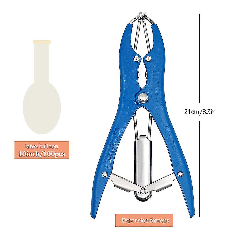 Balloon Expansion Pliers Tool With 100pcs Transparent Balloons, Balloon ...