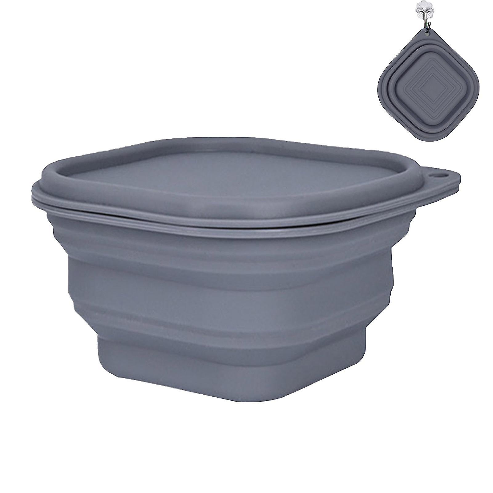 Collapsible Silicone Bowl Round Bowl With Lid | Fruugo UK