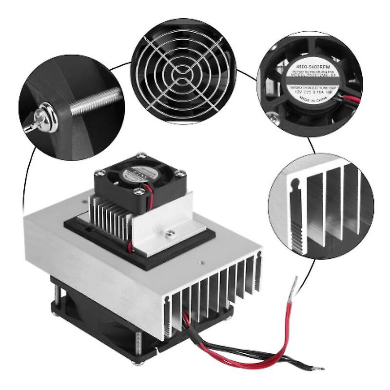 12V DIY Thermoelectric Peltier Refrigeration Cooling System Kit ...